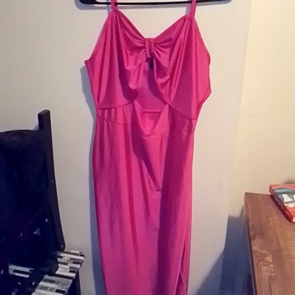 SHEIN | Dresses | Shein Xl Hot Pink | Poshmark